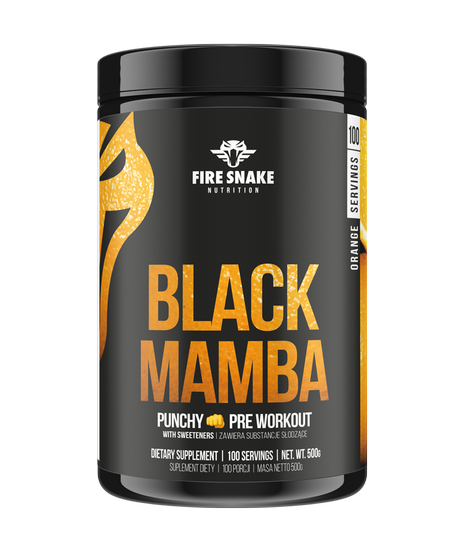 FireSnake Black Mamba Pre Workout 500g | Wszystkie Produkty Kategorie ...